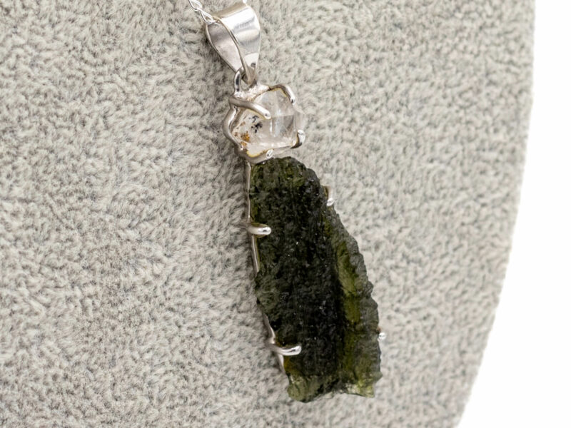 Handcrafted Large Crystal Pendant Necklace – Crystal Auras